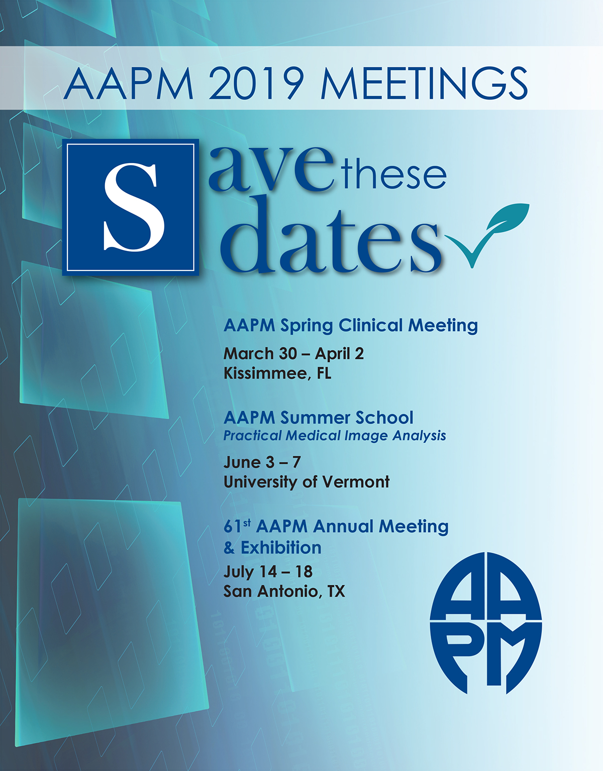 AMERICAN ASSOCIATION OF PHYSICISTS IN MEDICINE